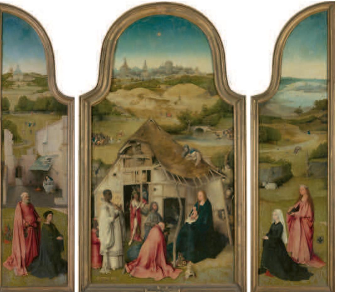 Two panels from bosch’s workshop focus on the world after