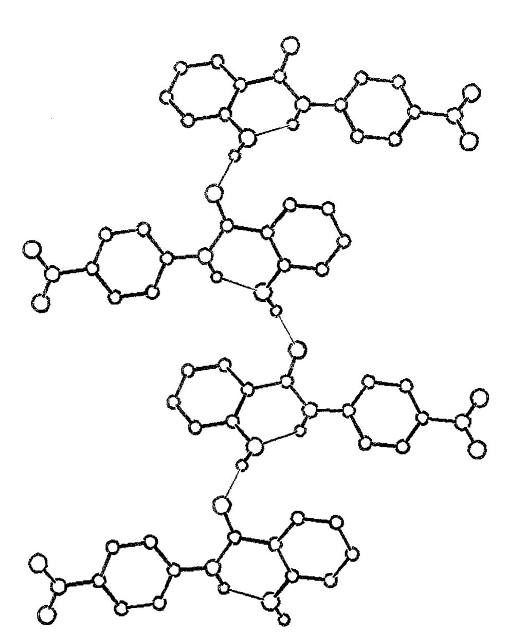 Hydrogen bond chain of screw-related molecules of ia: