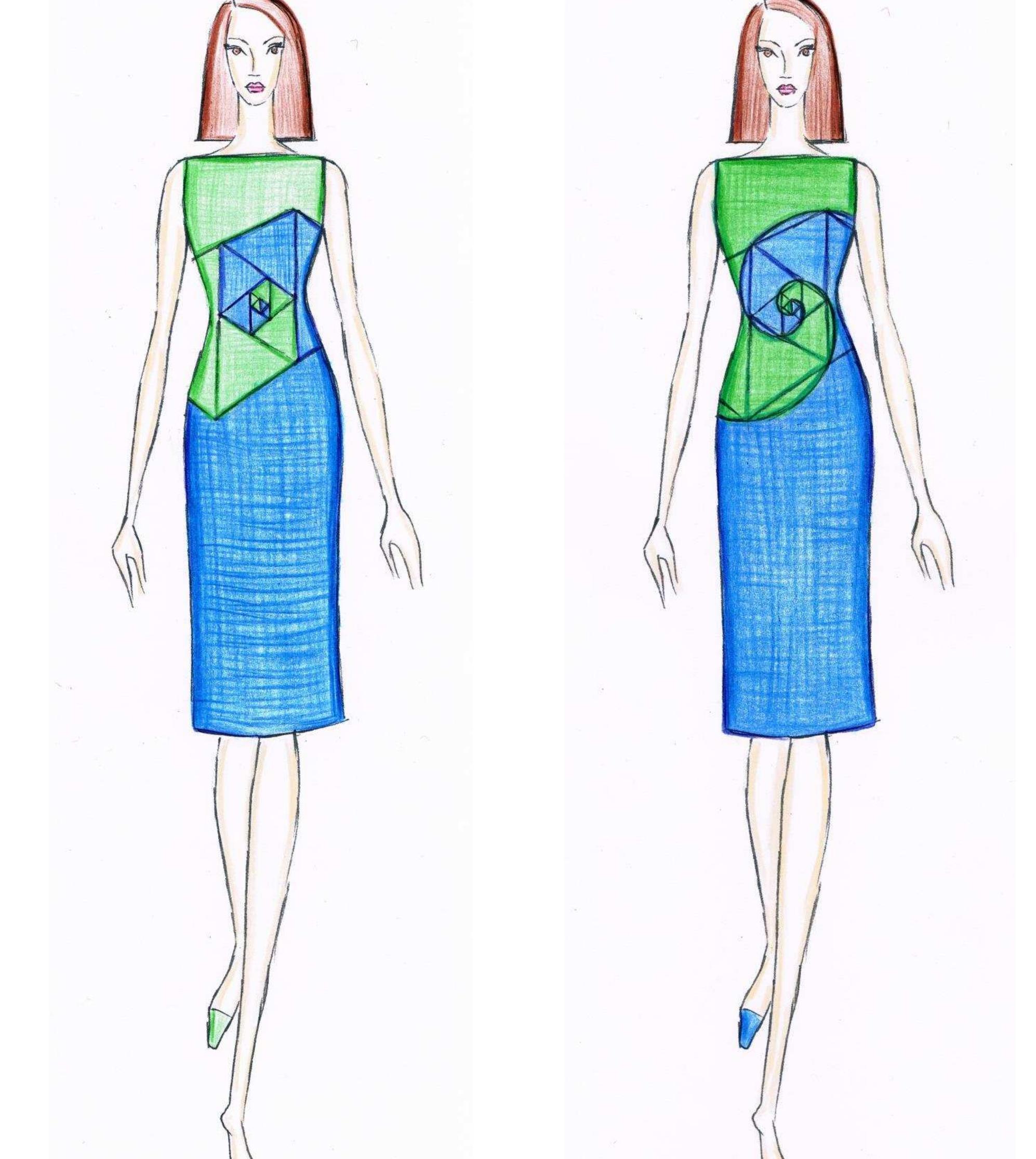 (PDF) THE GOLDEN AND FIBONACCI SPIRAL TILINGS IN FASHION DESIGN