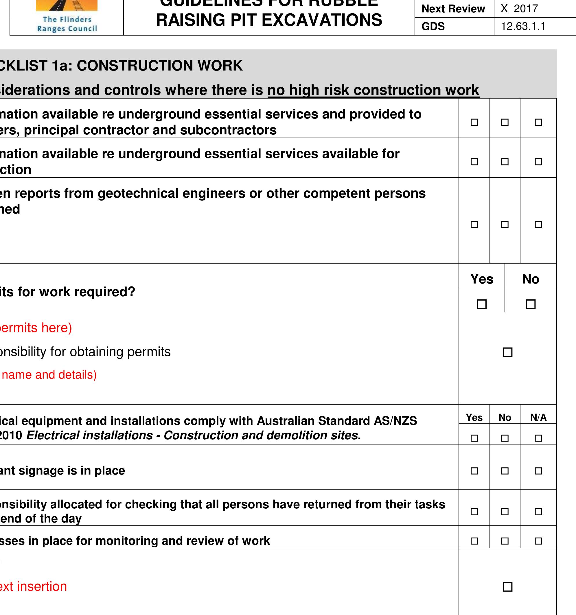 (PDF) EXCAVATION & TRENCHING PROCEDURE