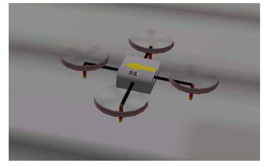 Ita-001 x-plane model making ingenious use of plane-maker