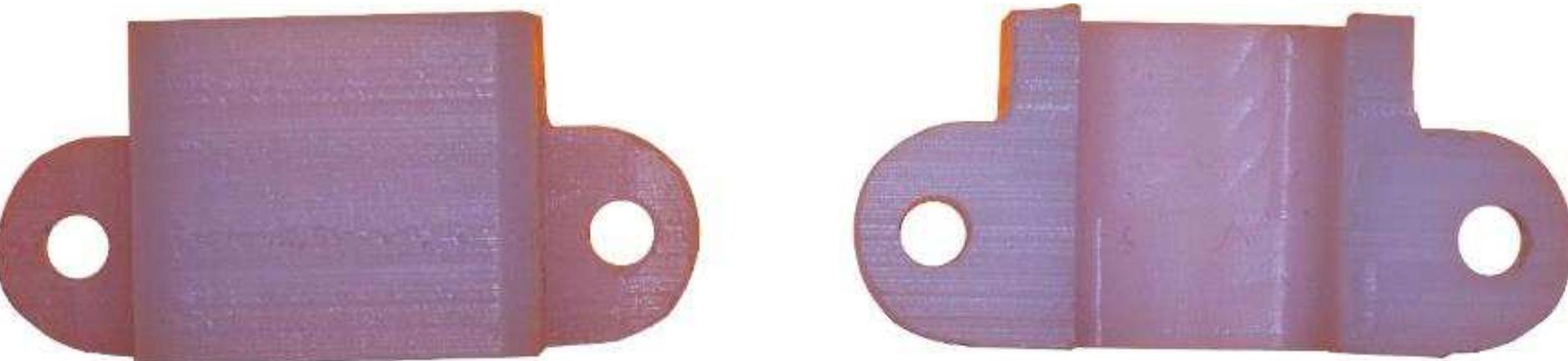 Brackets designed and manufactured by turkish team