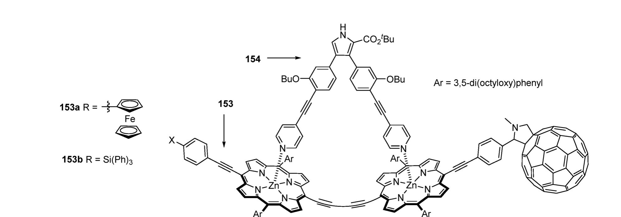 Molecular structures of the supramolecular complex resulting