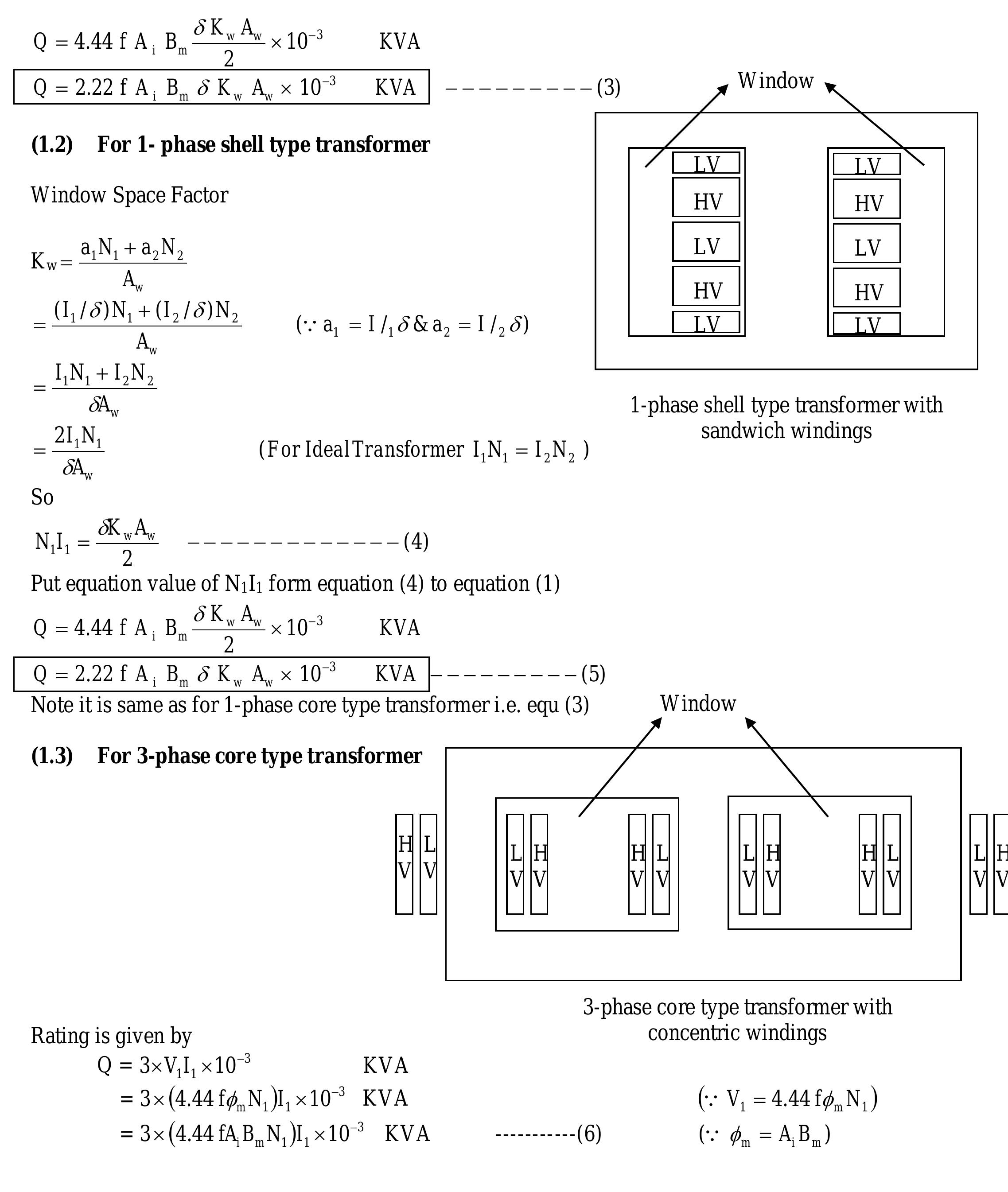 Figure 1 - Transformer Design Notes Figure 1 - Transformer Design Notes