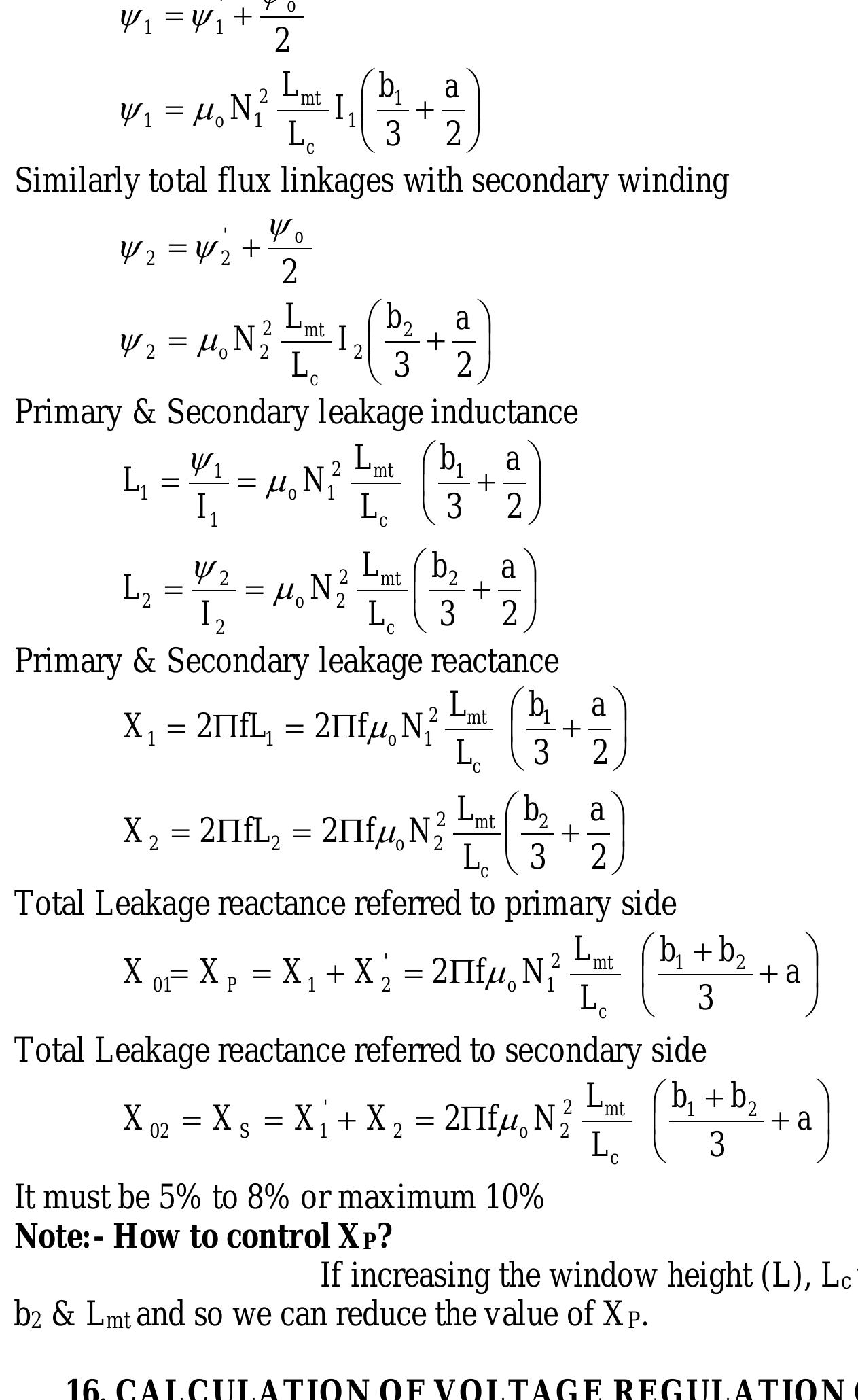 (PDF) Transformer Design Notes