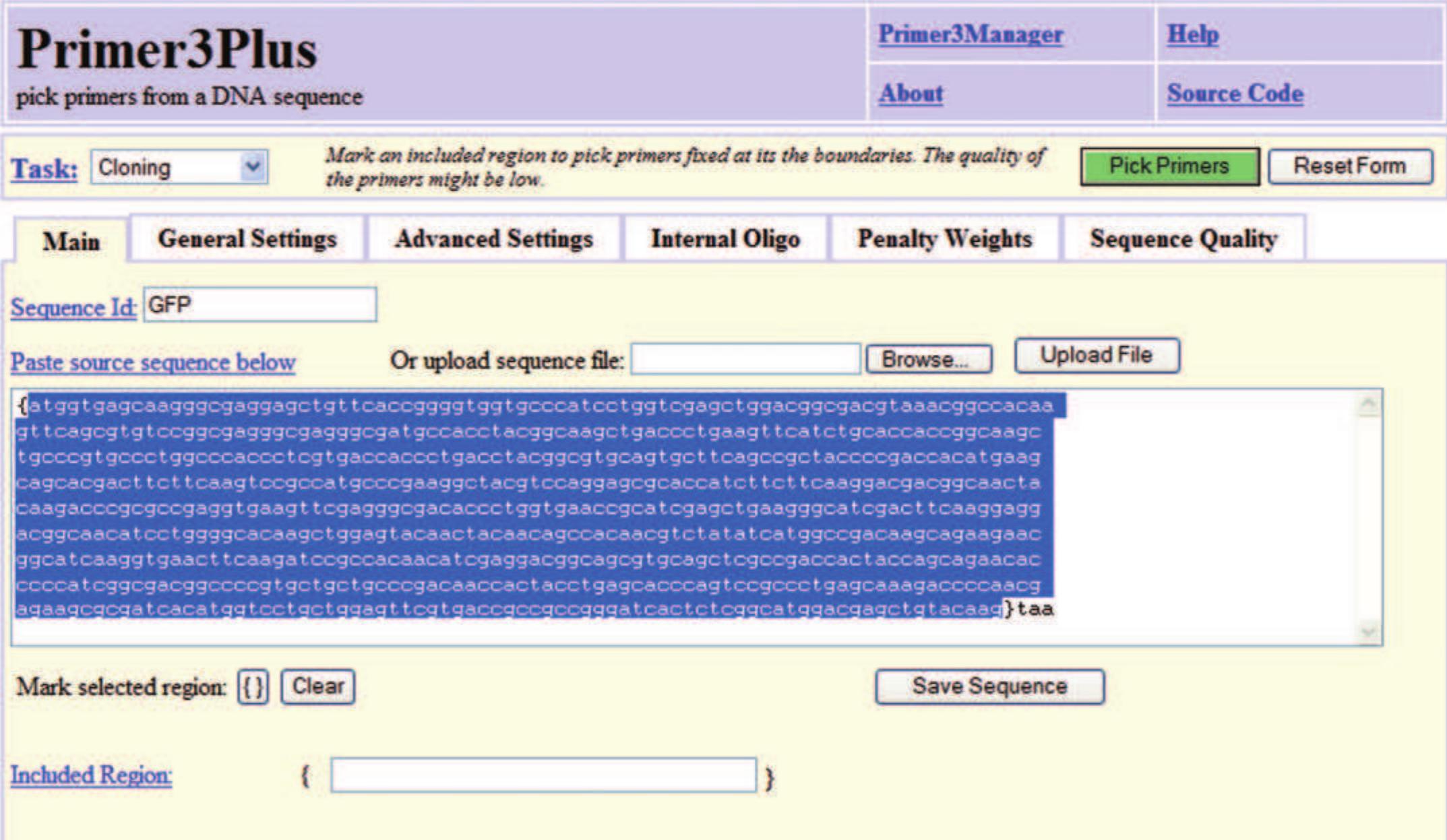 (PDF) Primer3Plus, an enhanced web interface to Primer3