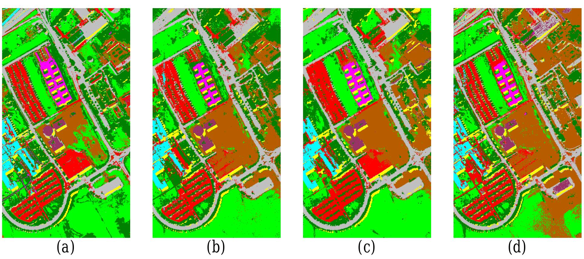 ‘ig 14 Classification Maps Of Pavia University With Svm