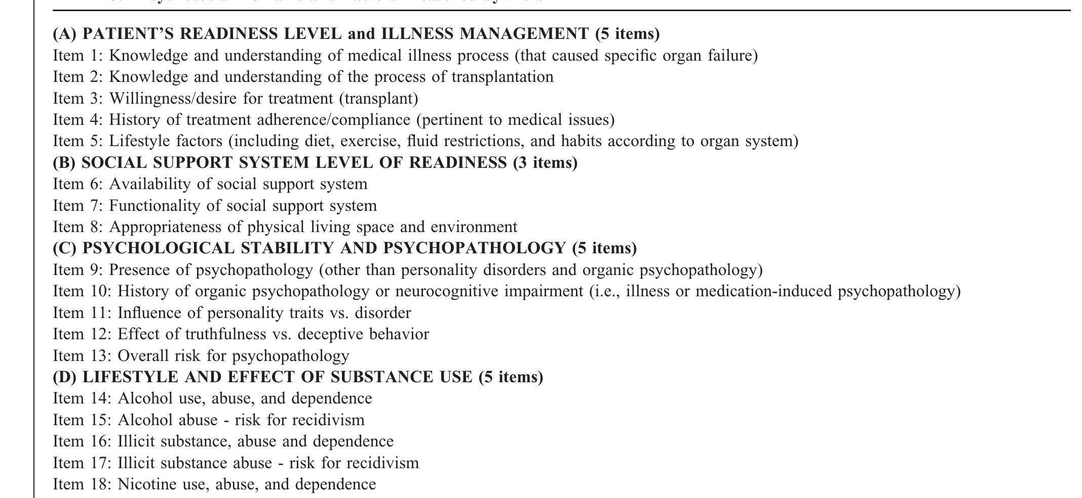 (PDF) The Stanford Integrated Psychosocial Assessment for ...