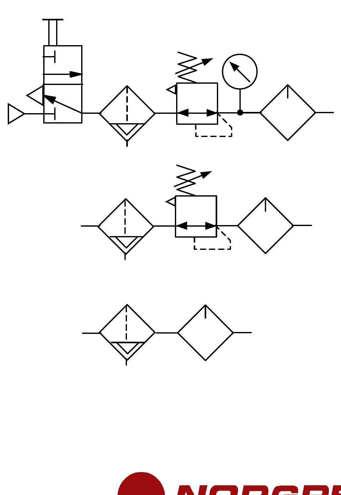 Figure 36 - Pneumatic Symbols For system diagrams and