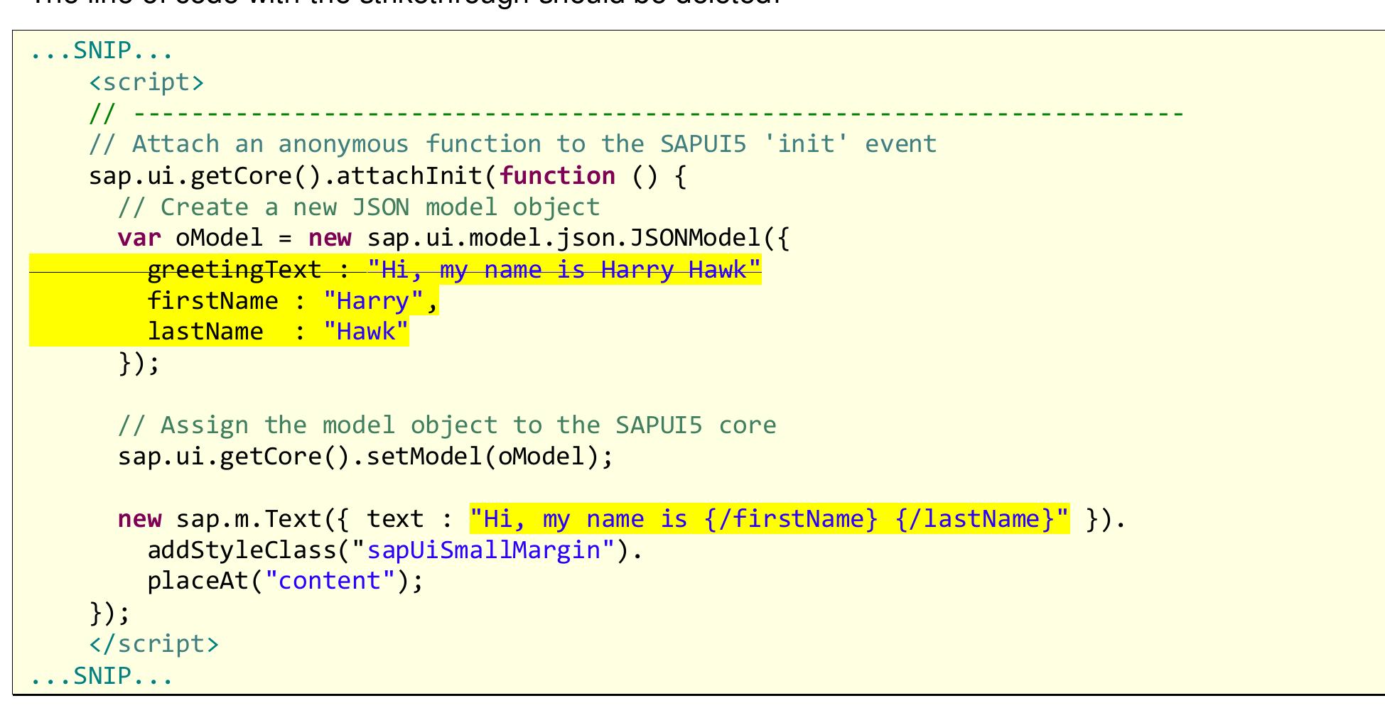 Figure 7 - SAP How-to Guide User Interface SAPUI5 Tutorial