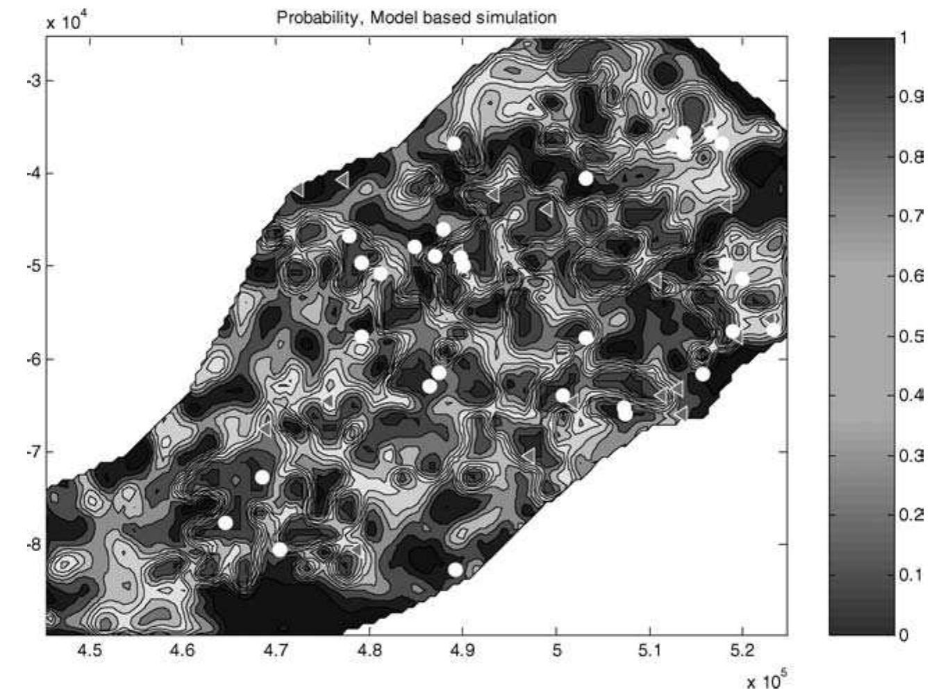 A probability map of petroleum accumulations of the rainbow