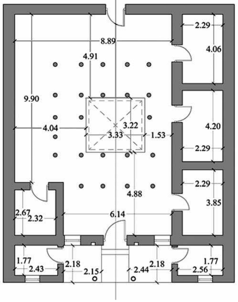 —plan of the selected sample dwelling fig. 1—map of study