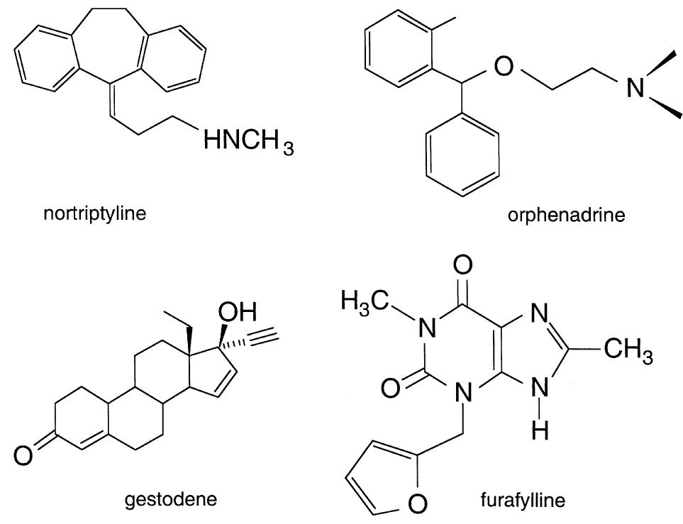 Structures of mechanism based inhibitors of cyp.
