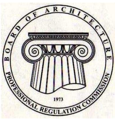 (PDF) The Professional Regulatory Board of Architecture (PRBoA) THE ...