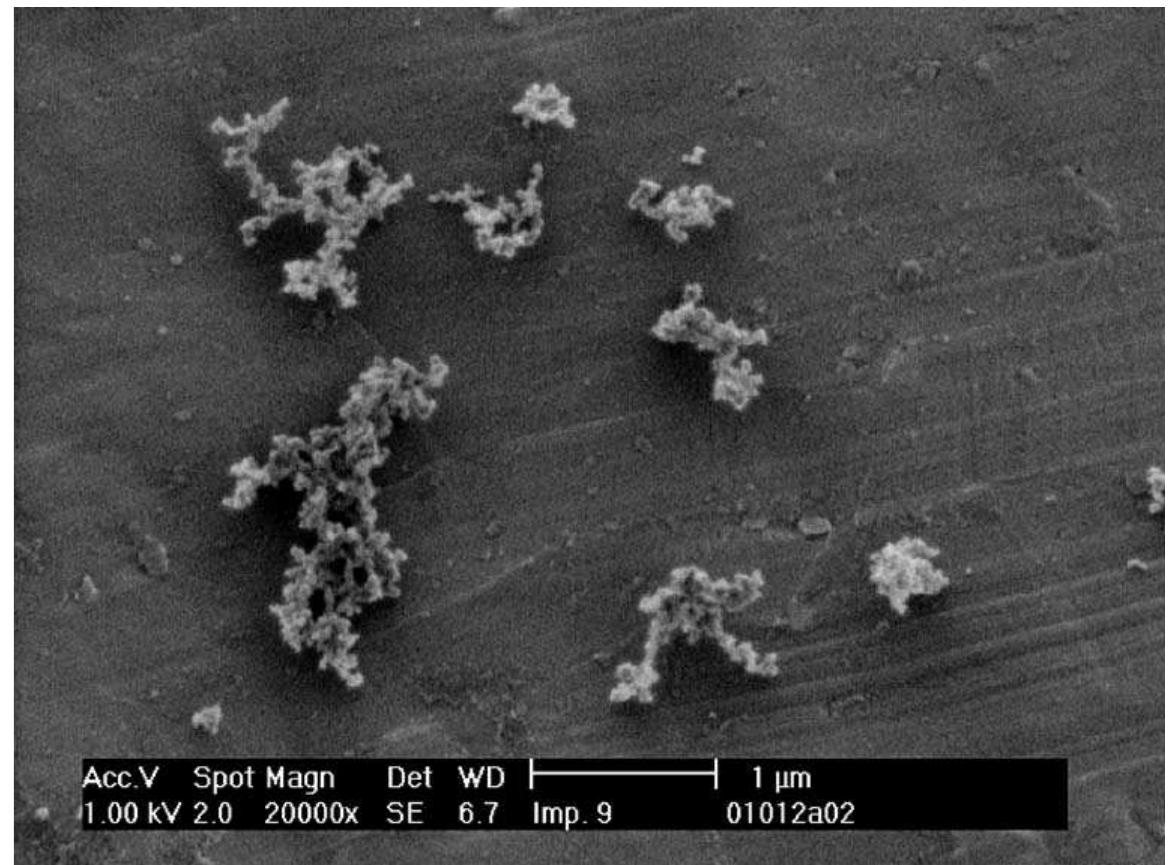 Real-life diesel soot. alc iacldl-lhke deeiommerdles ds pip.