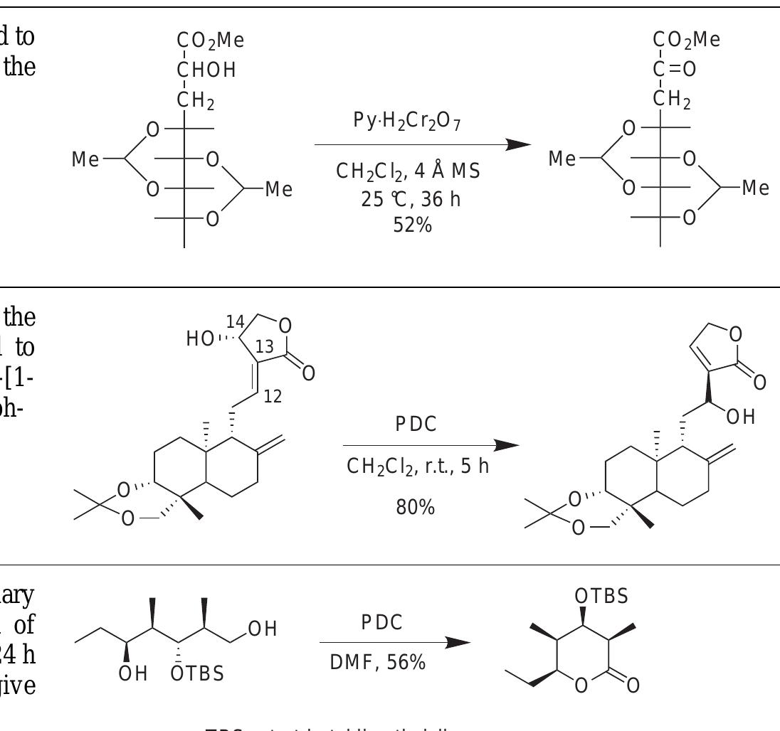 Figure 1 - from Pyridinium Dichromate - A Mild Oxidizing