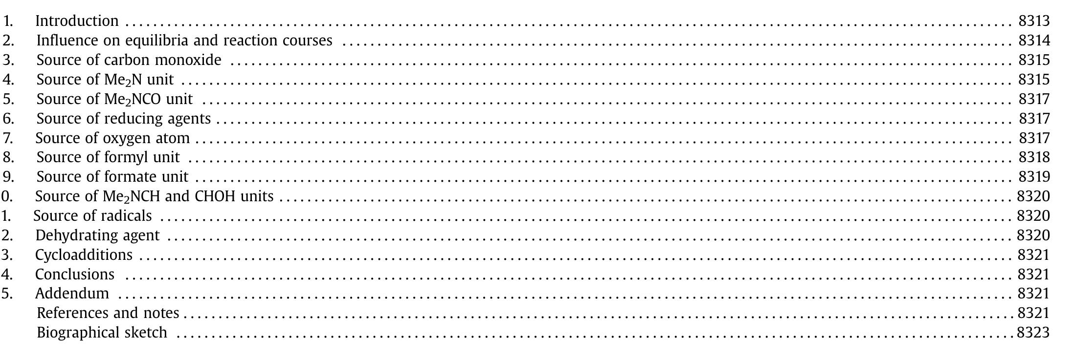 (PDF) N,N-Dimethylformamide: much more than a solvent