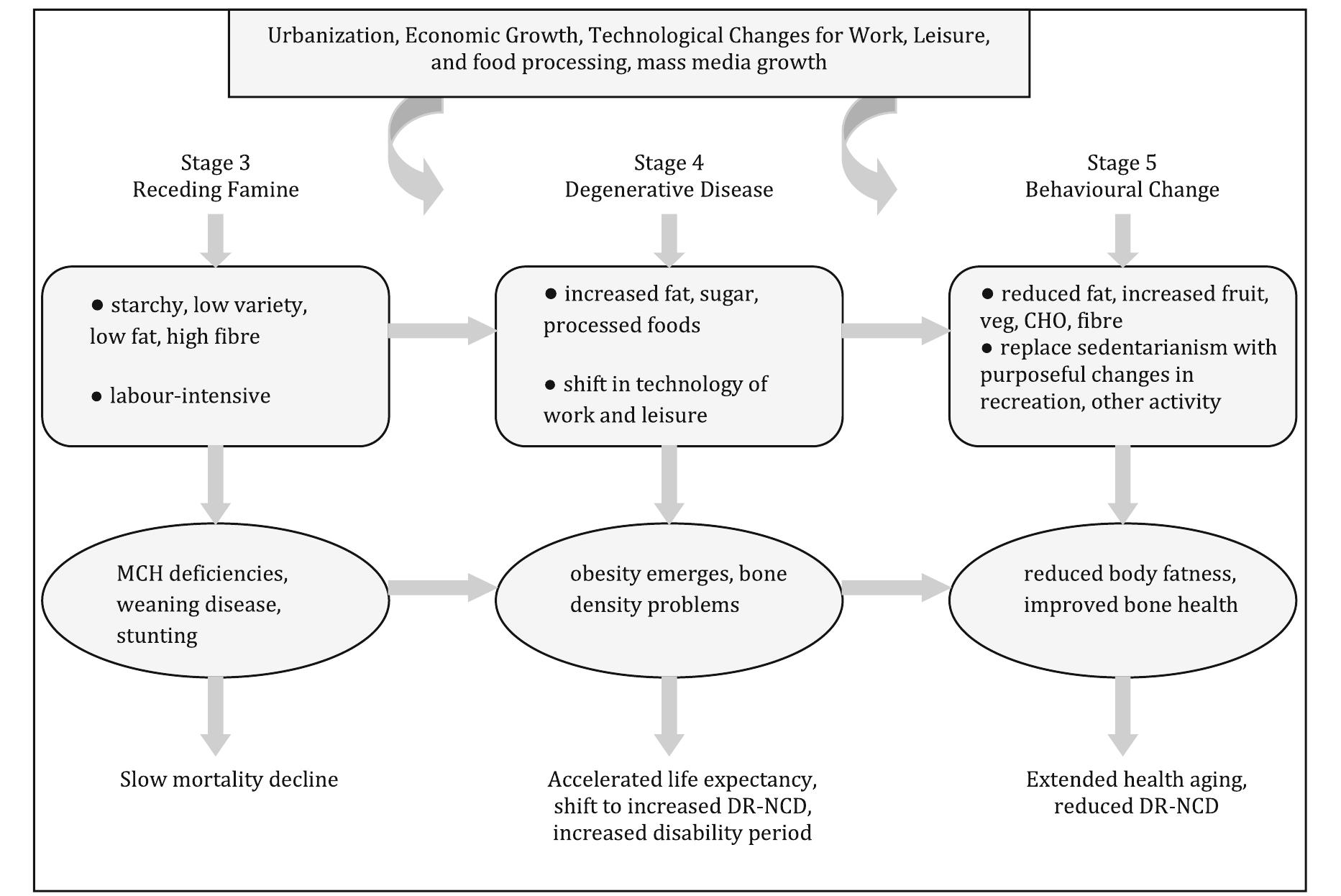 Later stages of the nutrition transition
