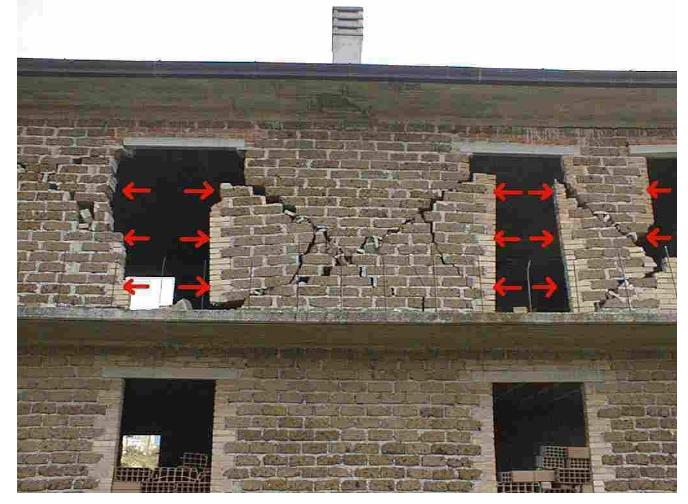 failure mechanism of a new building.