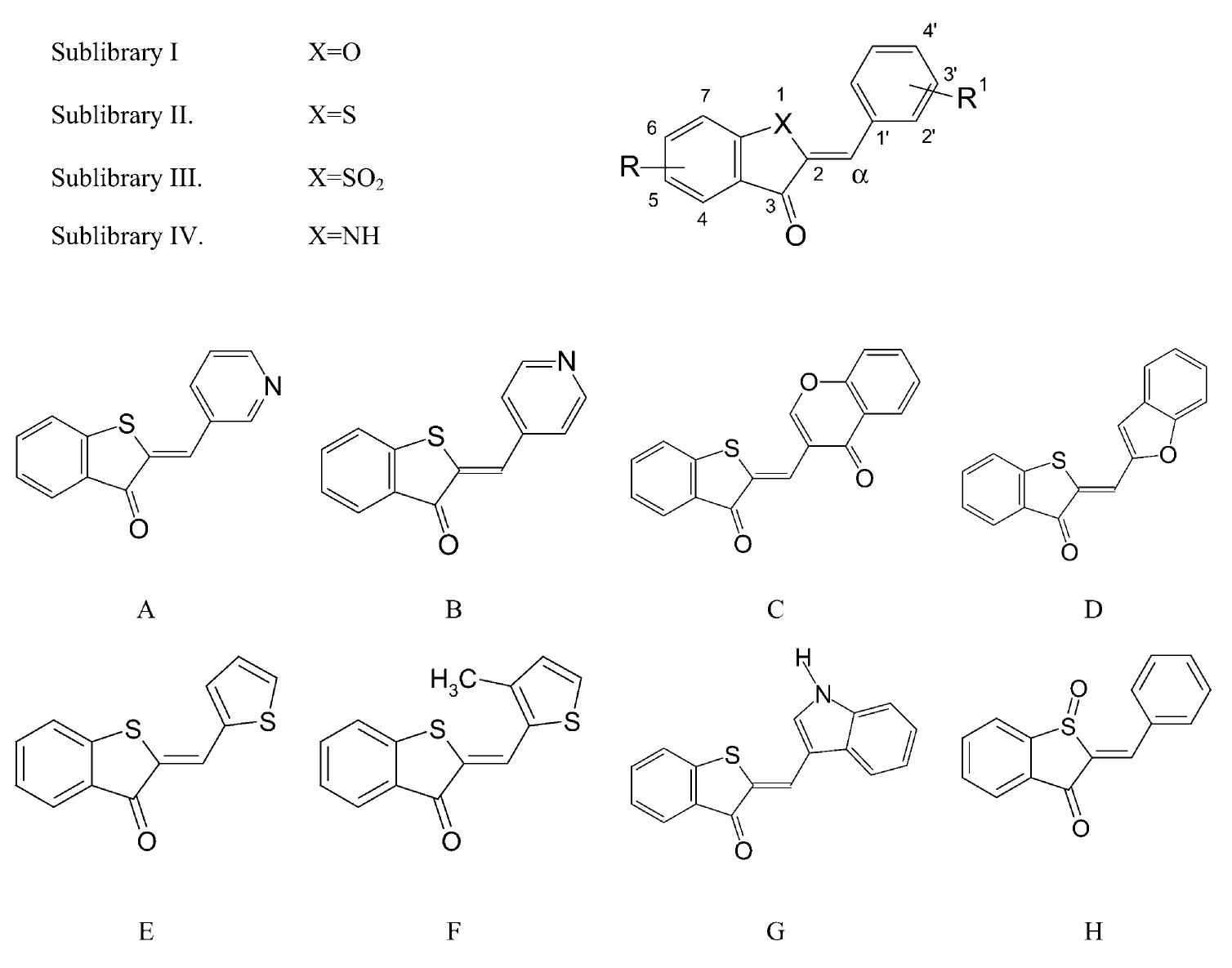Basic structure of aurone and its analogues.