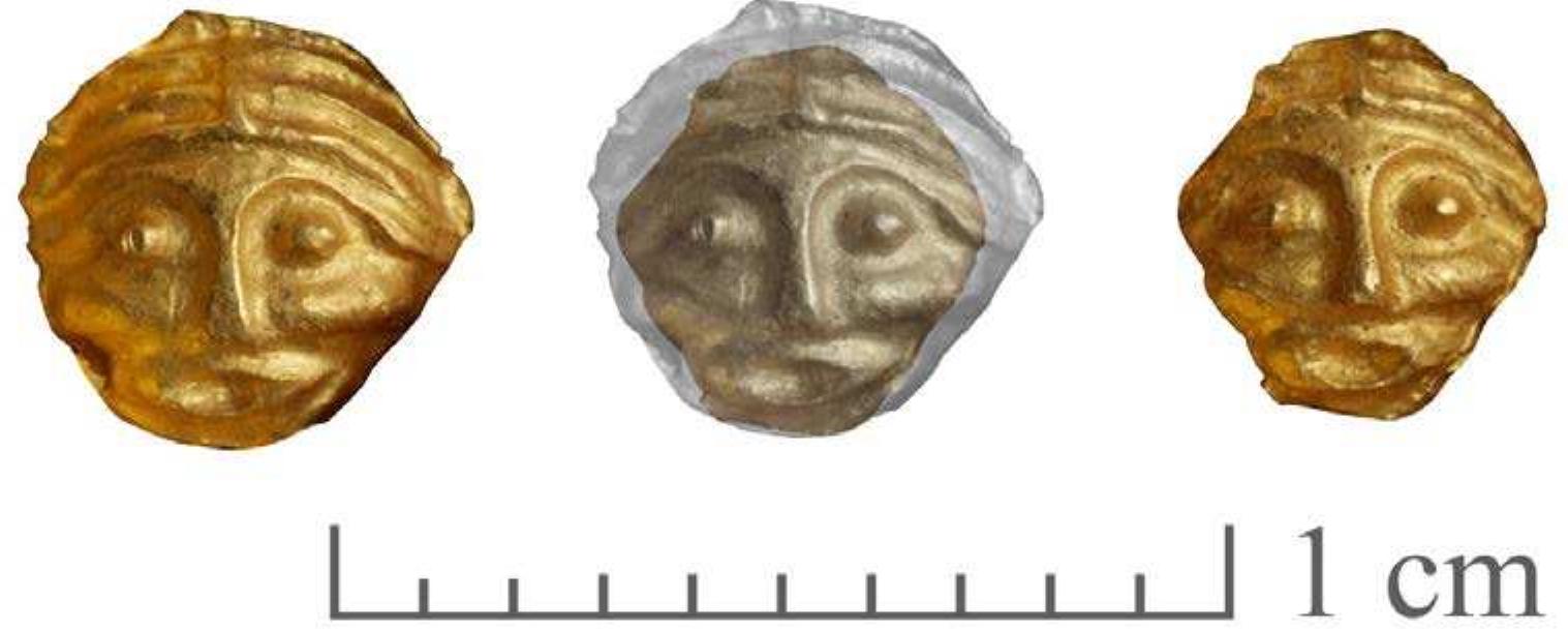 Comparison of the largest and the smallest masks’ features