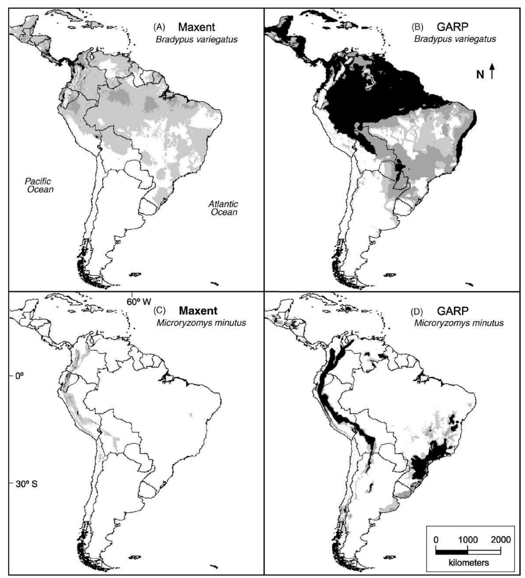(PDF) Maximum entropy modeling of species geographic distributions SJ ...