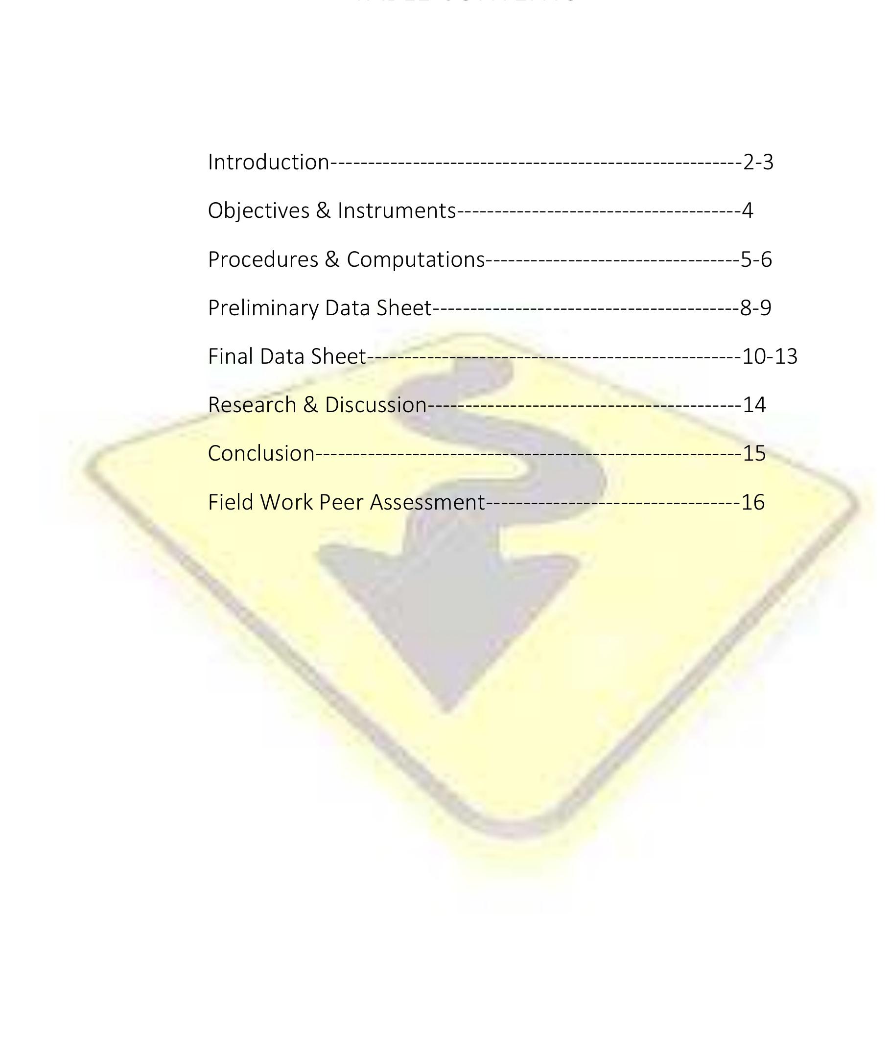 Figure 1 - Laying of Simple Curve By Transit and Tape: The