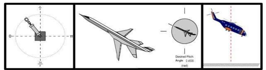 Root locus animations: robot arm, supersonic passenger jet