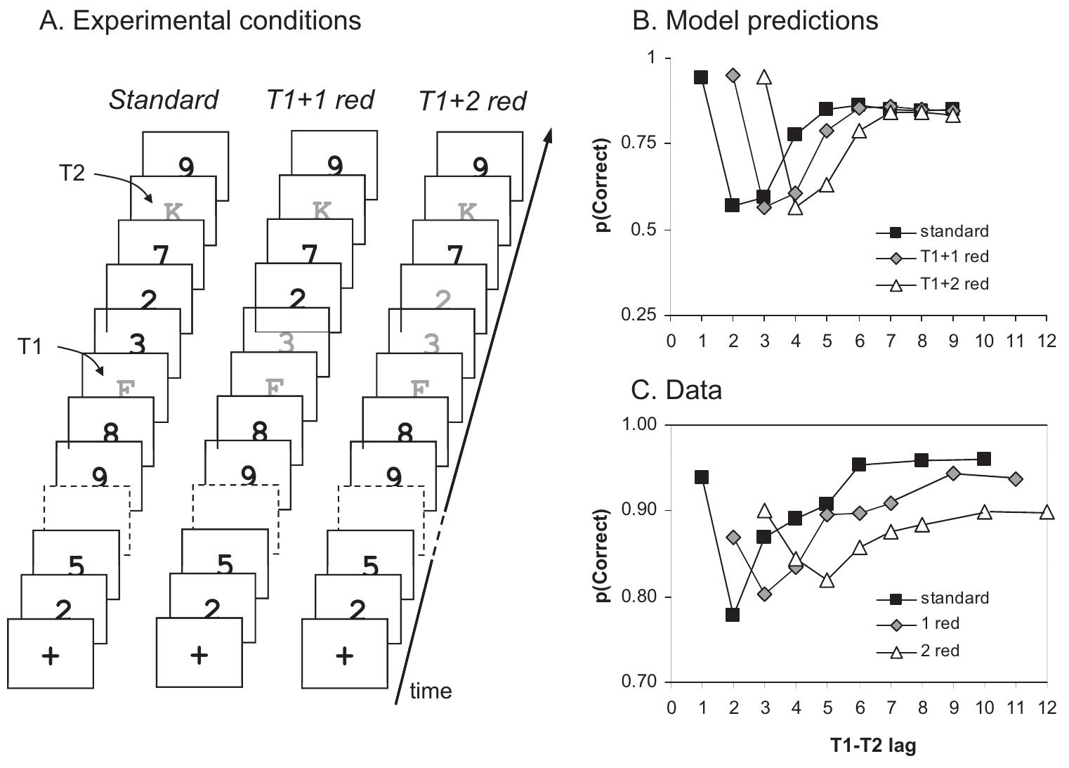 (a) examples of the three conditions in the new experiment.