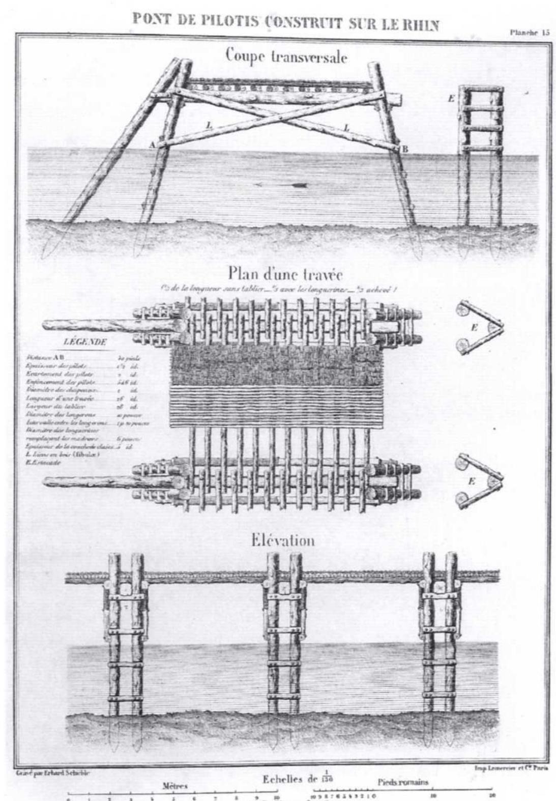 The engineering skills of the roman army are best