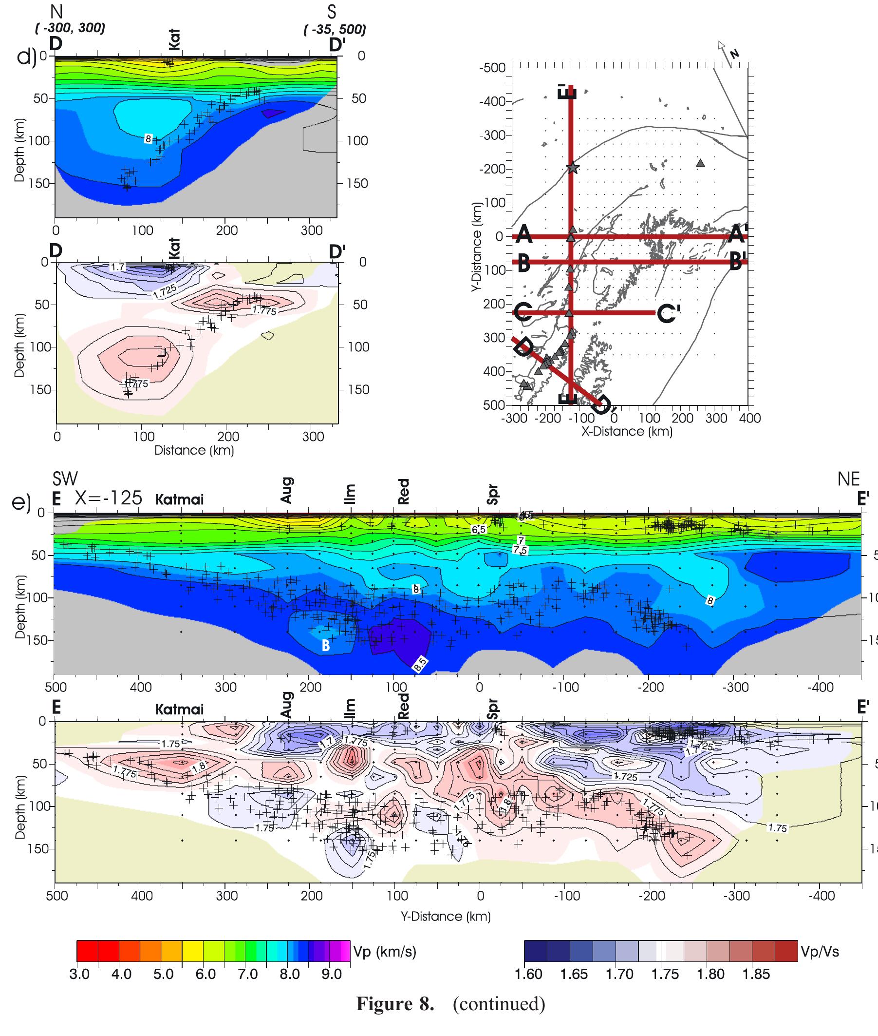 [40] in the northern part of the subduction zone, our