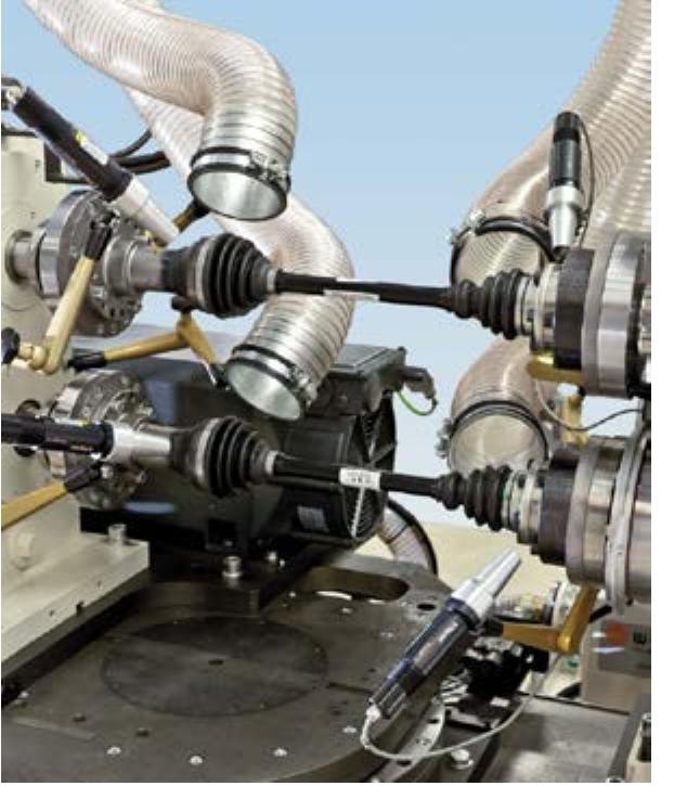 ‘test bench for testing of the articulated shaft well-known