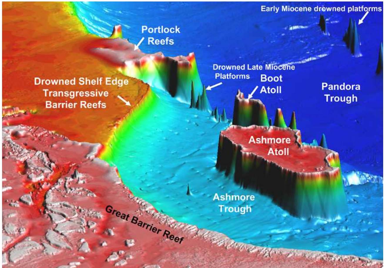 3d-perspective map, showing ashmore, boot, and portlock
