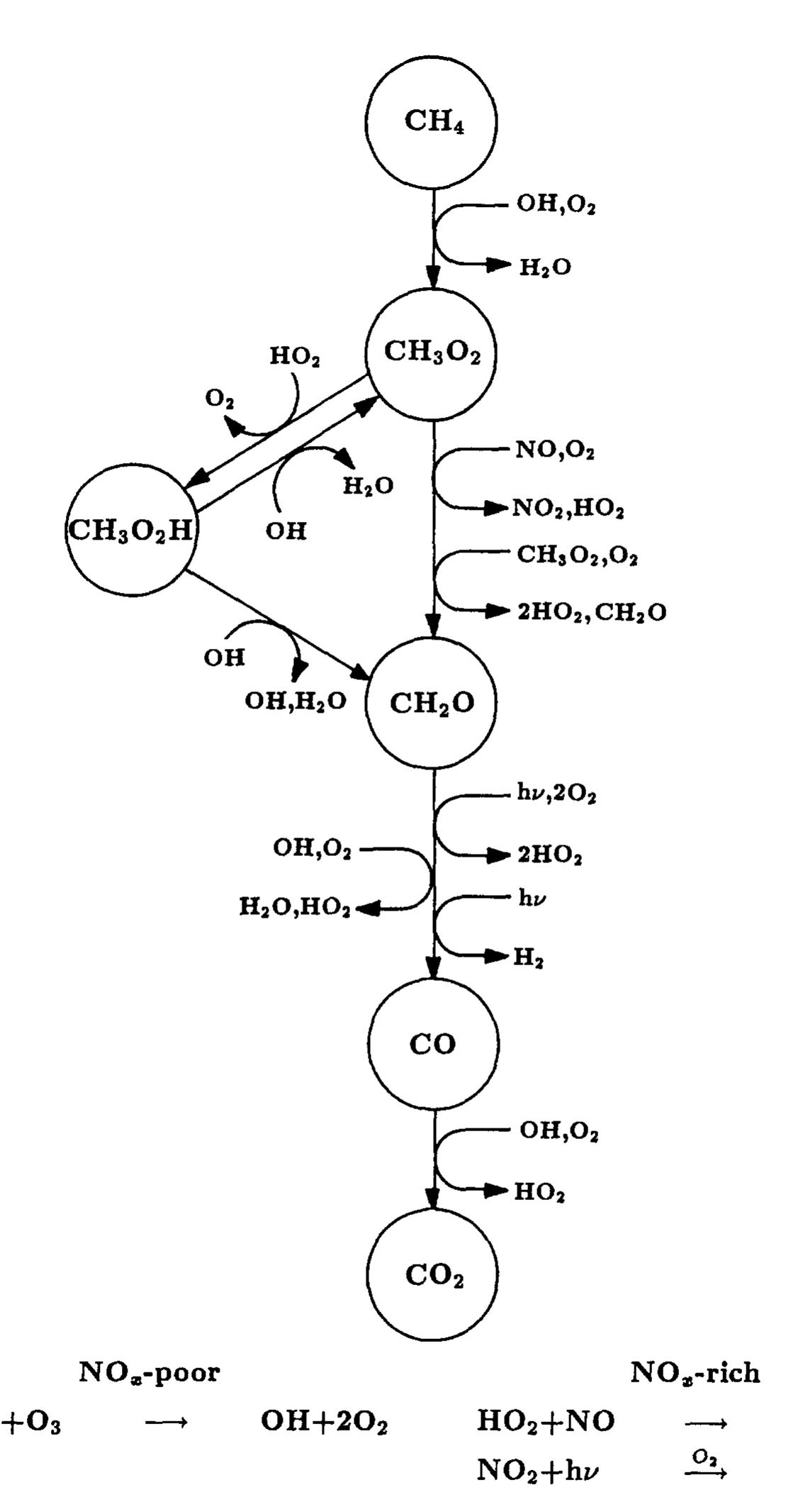Schematic overview of the major reaction pathways in the ch,