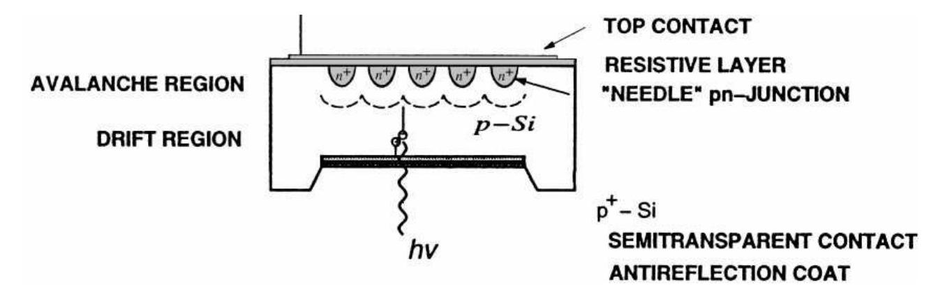 Schematic structure of inverse mrs photodiode. v. saveliev,