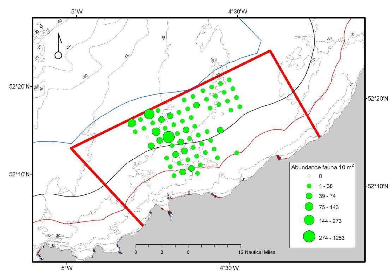 Figure 15 - Assessment of offshore habitats in the Cardigan
