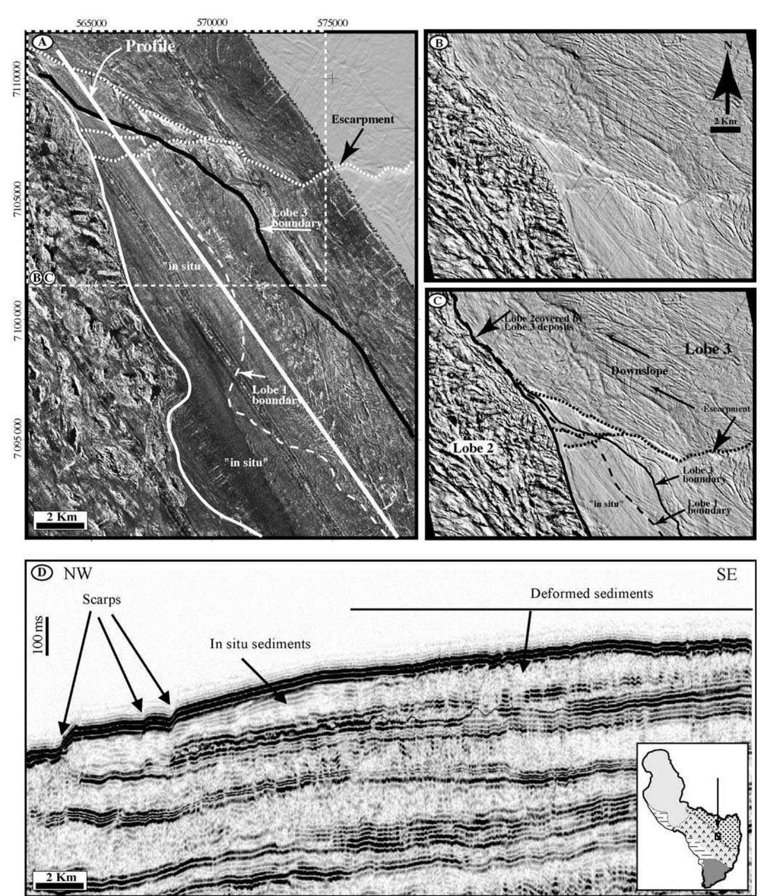 Figure 8 - from The Storegga Slide: architecture, geometry