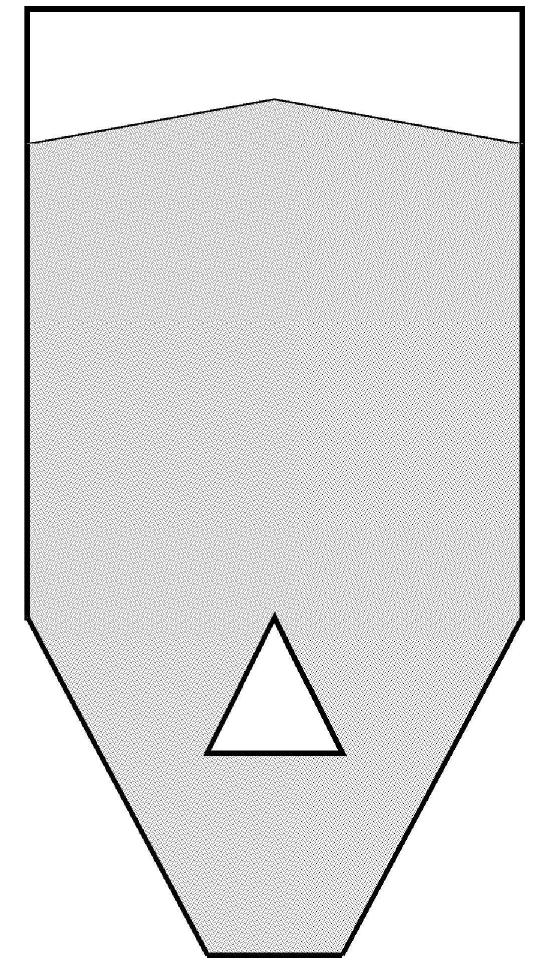 13. inverted cone insert and its typical position within a