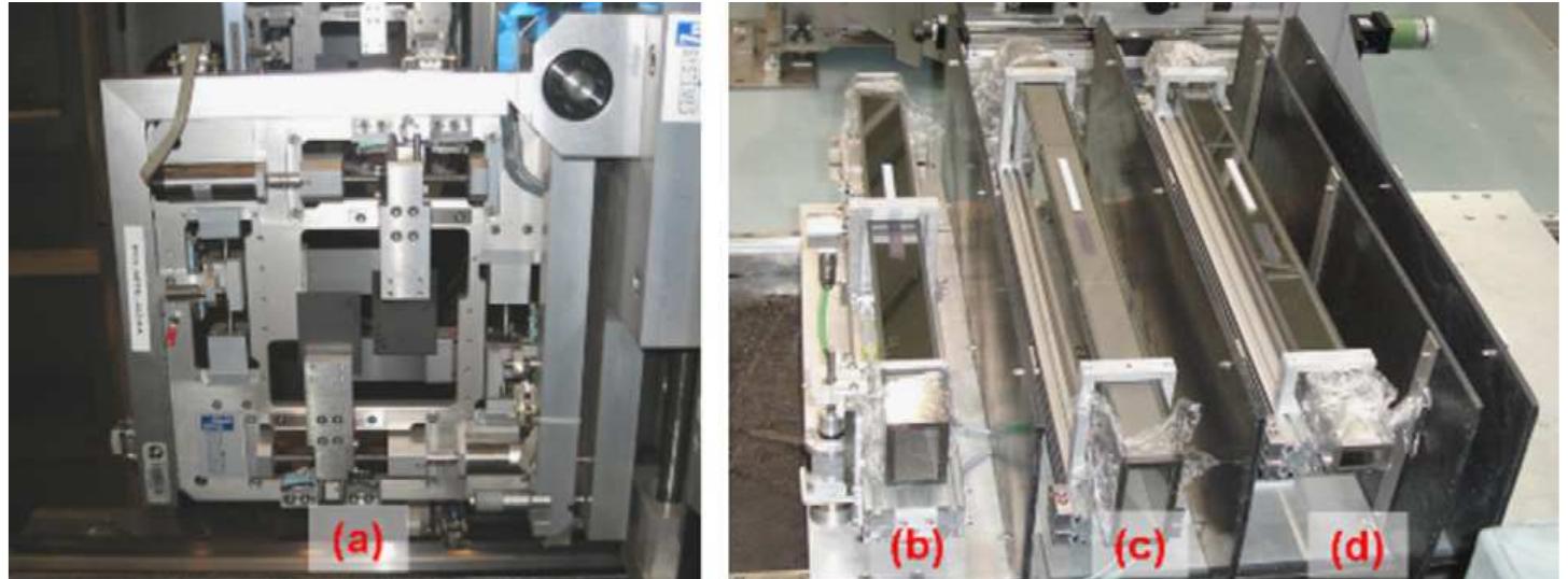 Components of the platypus collimation system: (a)