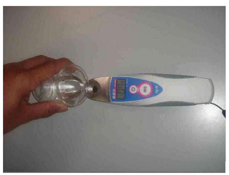 Measurement of concentration of sucrose solution using
