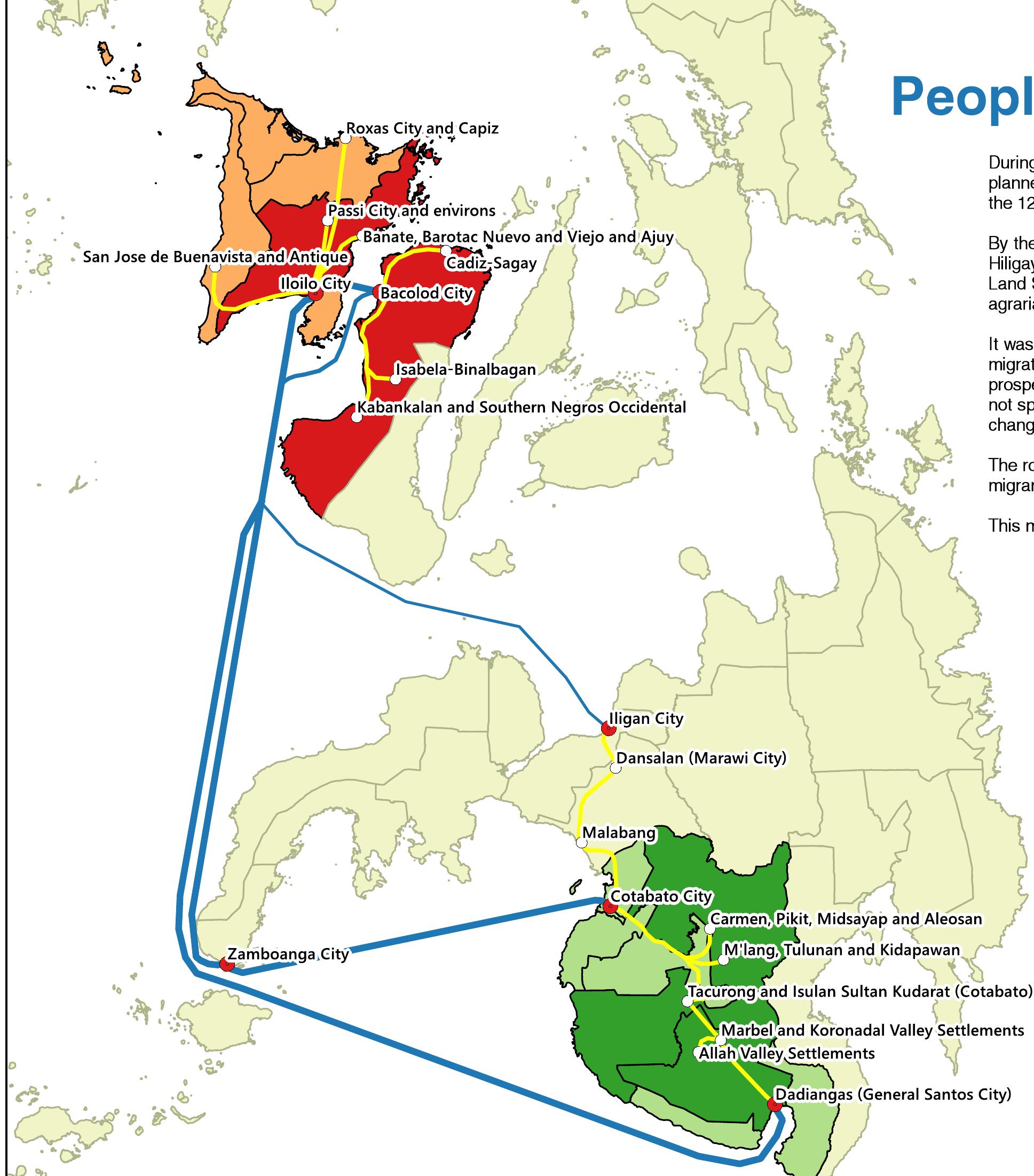 (PDF) A Map of Migration of the Ilonggo People in Mindanao Philippines ...