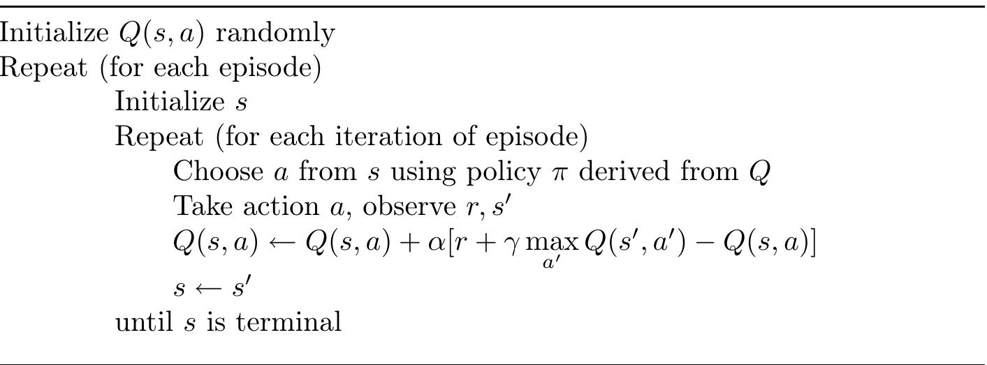 Ql: q-learning algorithm [12]