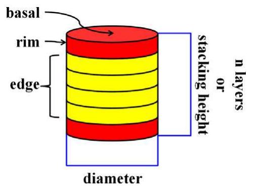 The “rim-edge” model of mos: according to chianelli et al.