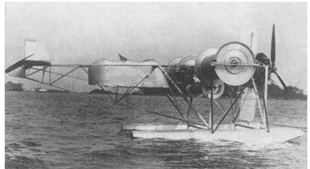 -1:an aircraft uses rotating cylinders to produce lift of