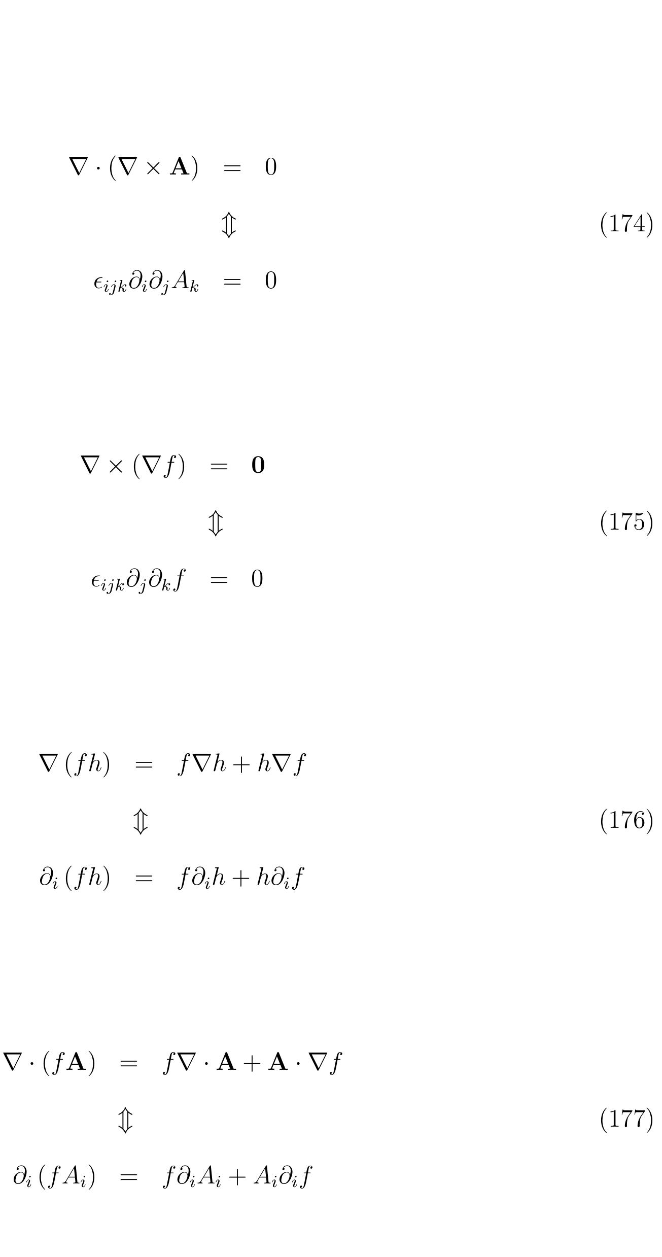 Table 4 - Introduction to Tensor Calculus