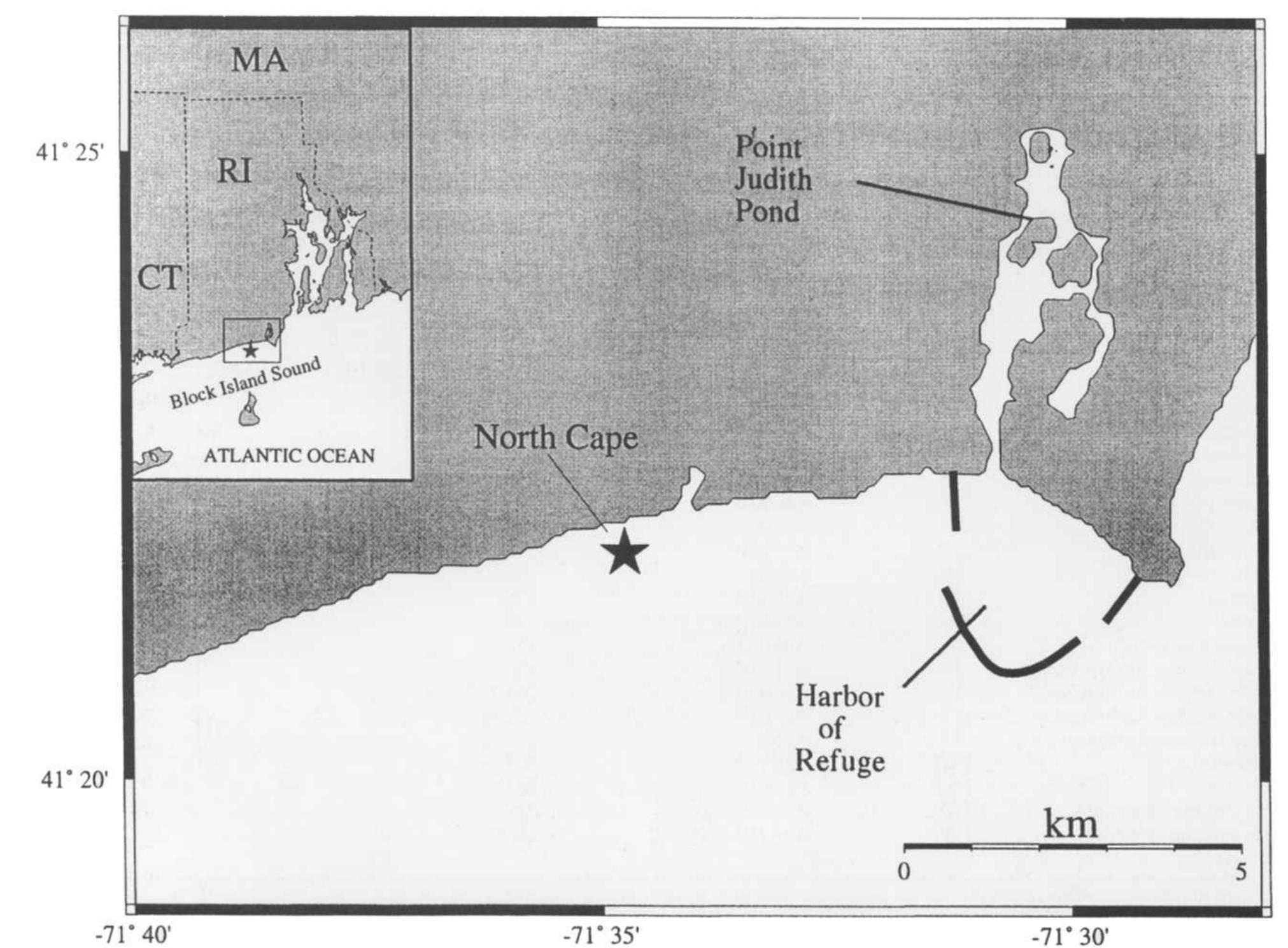 Map of the north cape oil spill. on 19 january 1996 during a