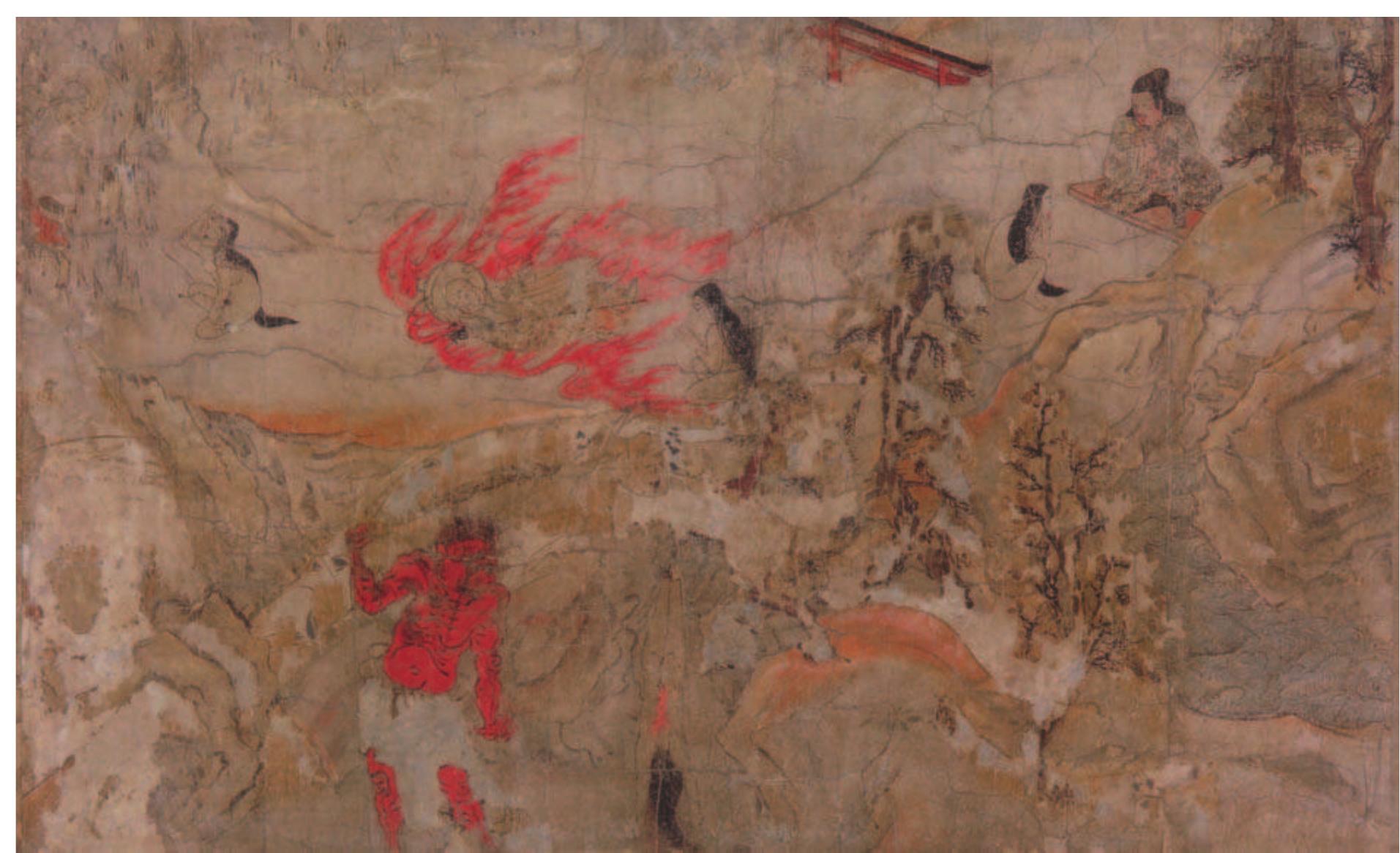 Plate 6. jizé bosatsu reigenki (detail). courtesy of freer