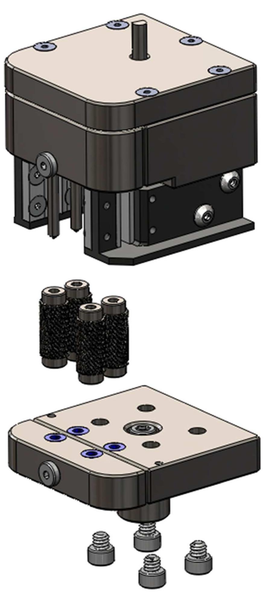 Isometric exploded view displaying the disassembly for the