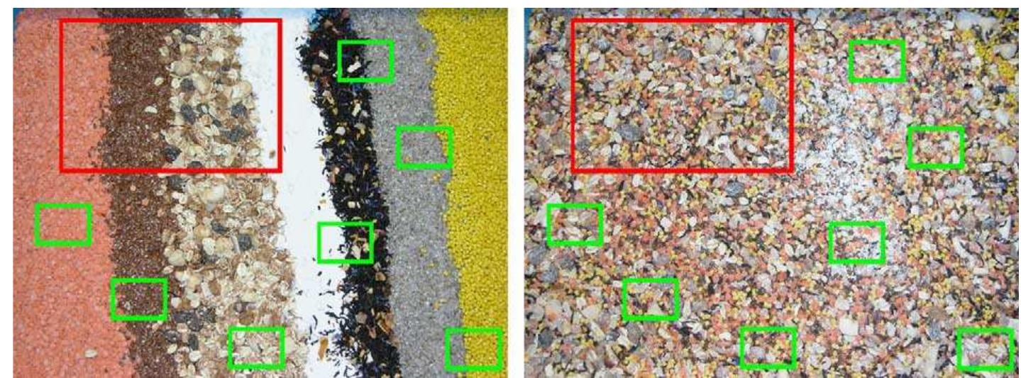 Illustration of the effects of mixing and composite