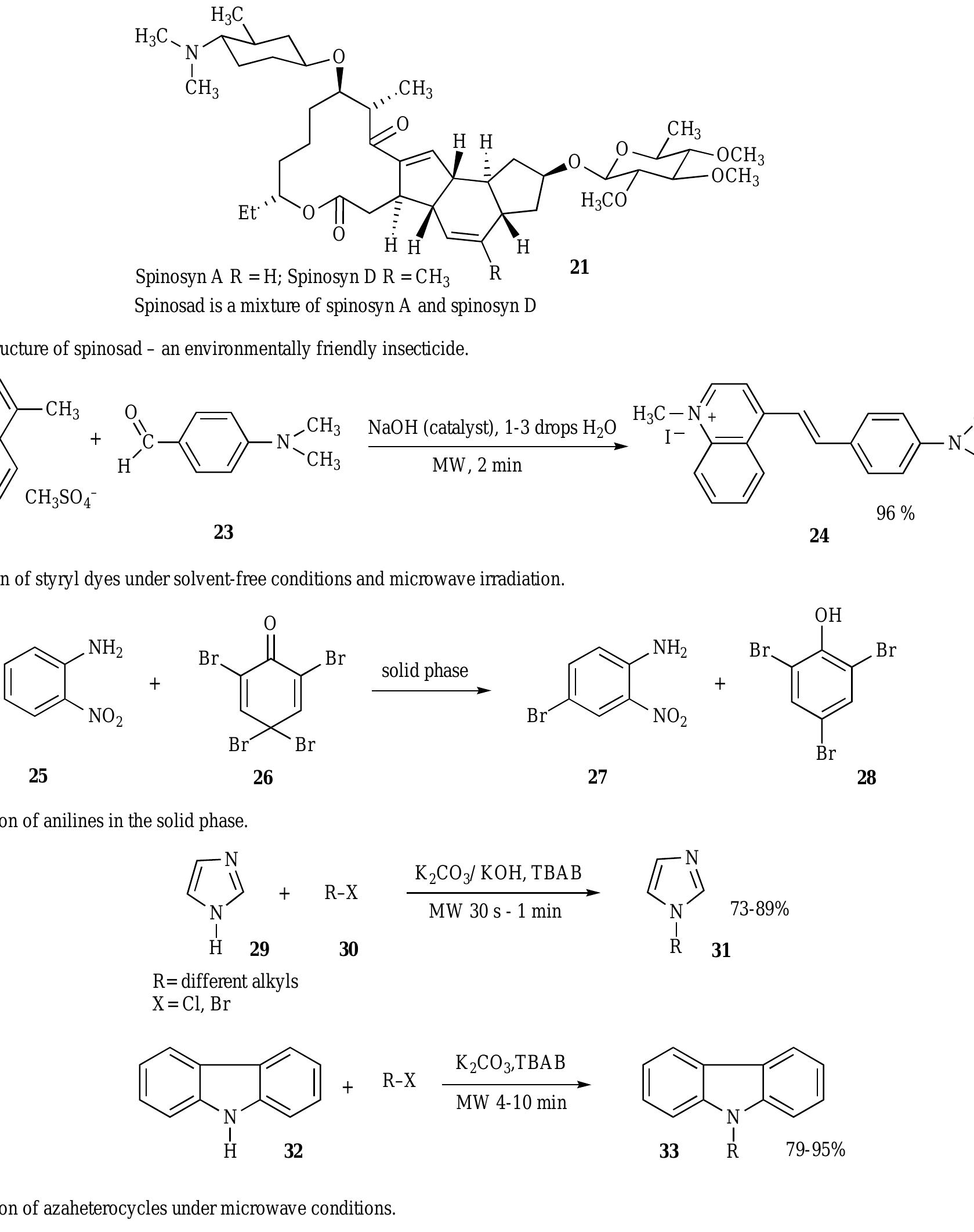 In the solid phase and one example of this approach is the